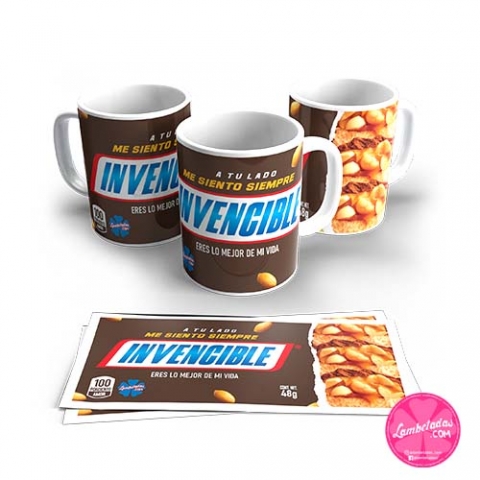 TAZA Snickers | Lambetadas